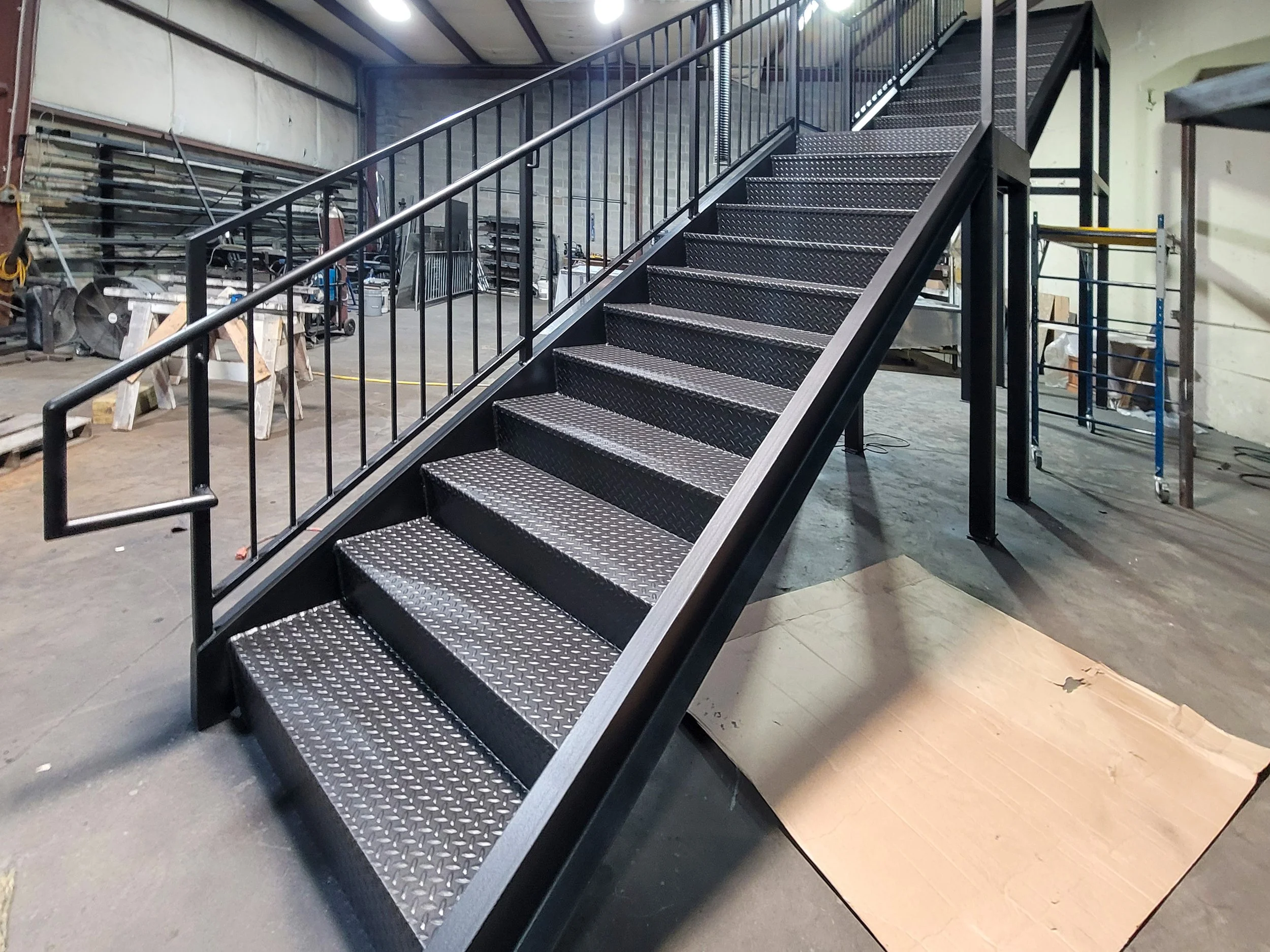 Finishing Options for Indoor Metal Stairs: Paint vs Powder Coat vs ...
