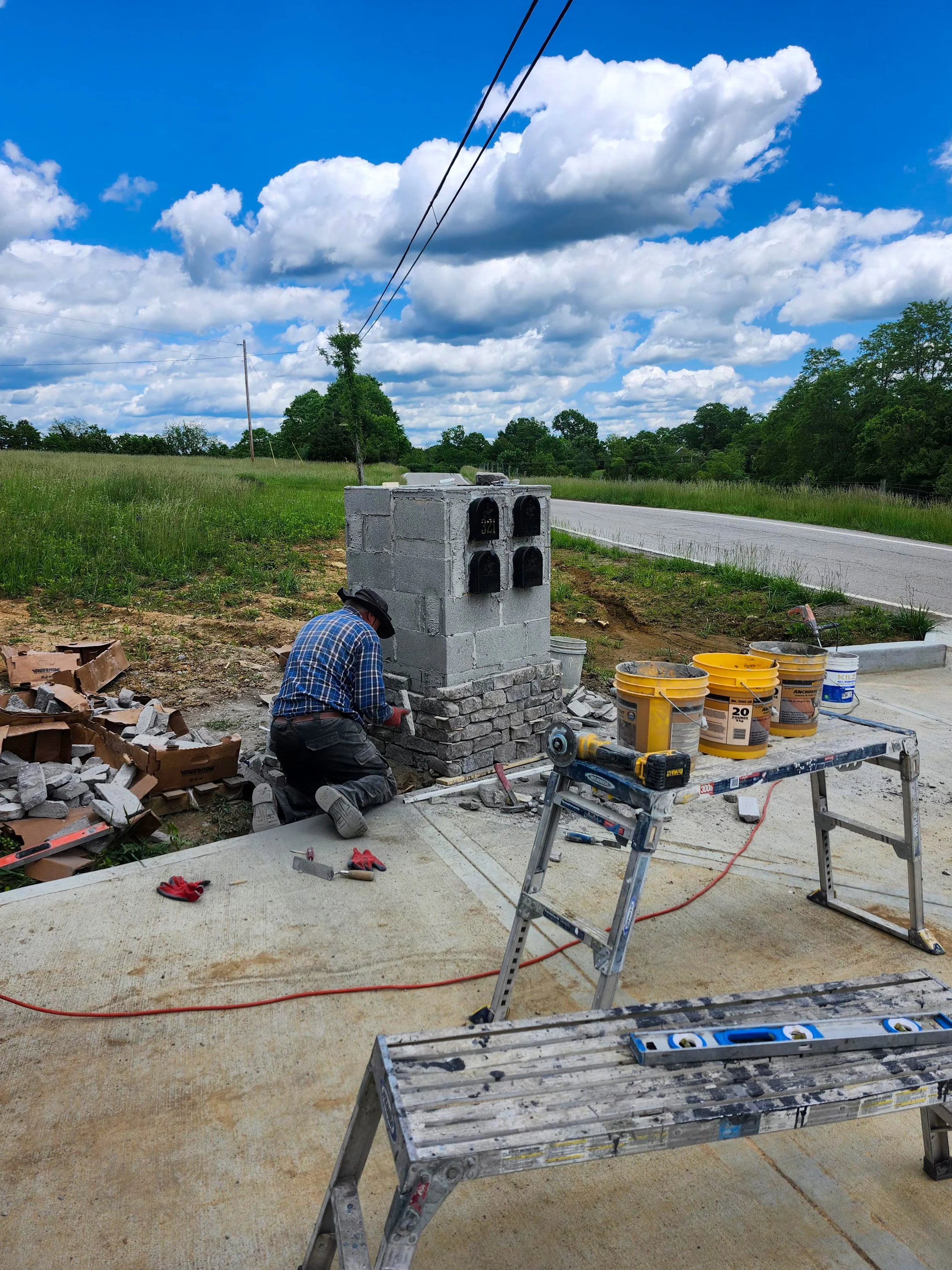 Gate Column Construction — ASB Welding and Fabrication Pros