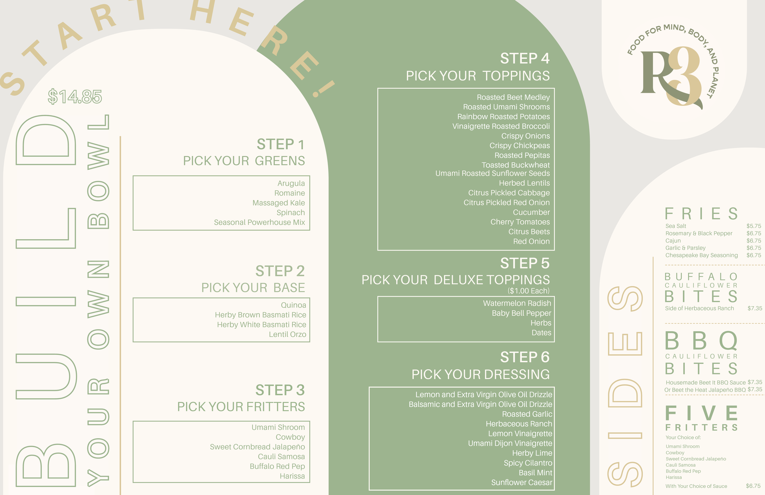 Rooted3 Innovative Plant Based Fare