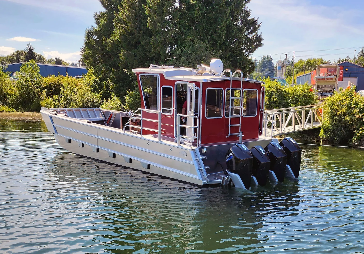 Our Work | Explore Custom Boat Builds — Backeddy Metalworks