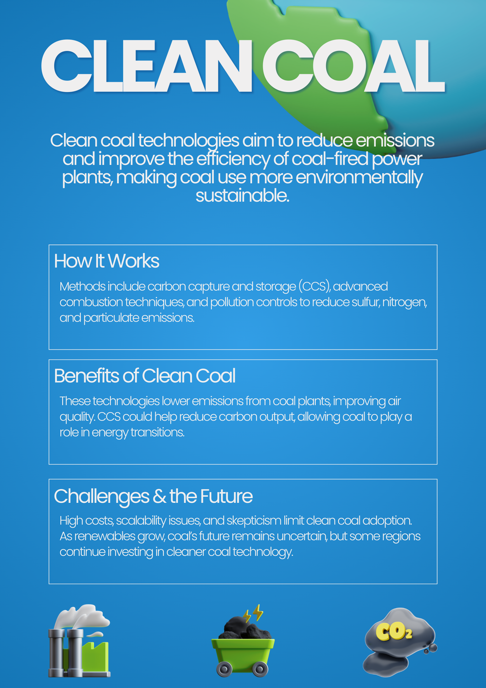 Clean Coal Energy Fact Sheet: Technologies, Challenges, and Future ...