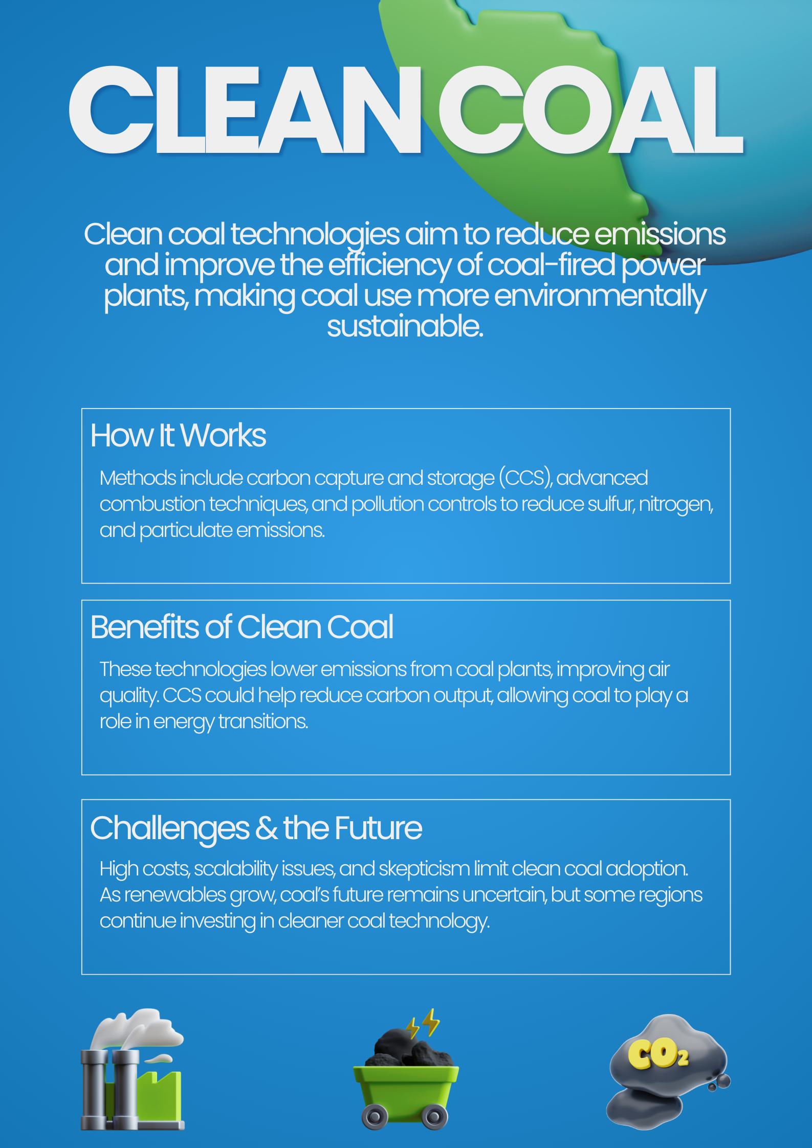 Clean Coal Energy Fact Sheet: Technologies, Challenges, and Future ...