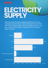 Global Electricity Supply Mix (2024) – Generation by Energy Source