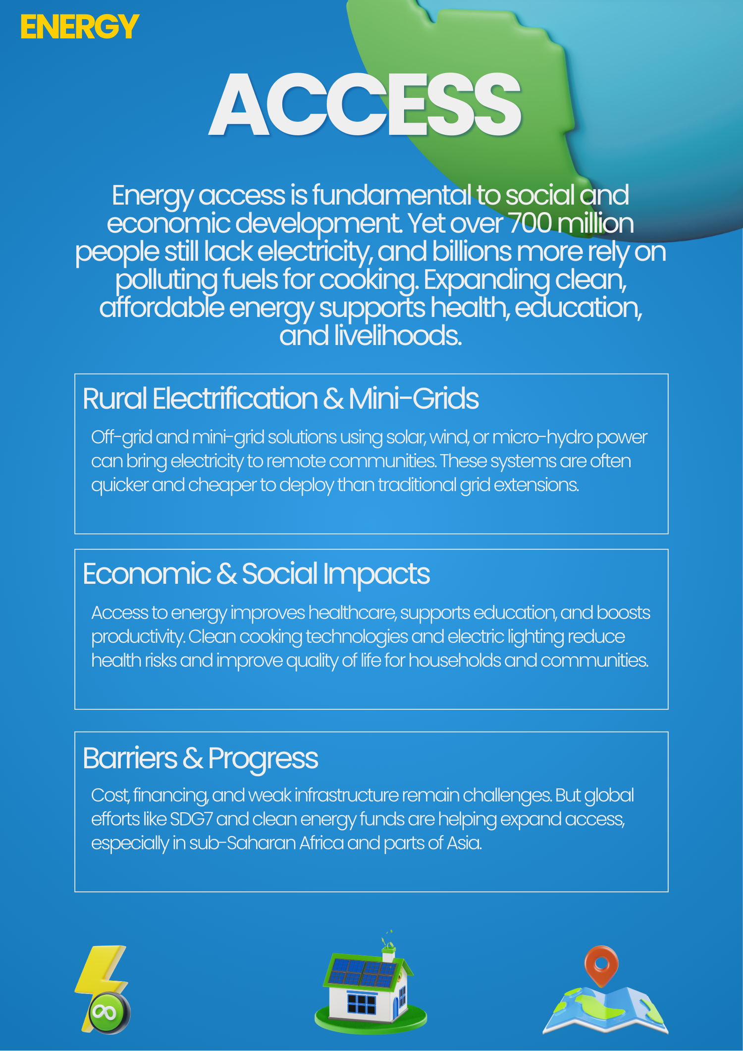 Energy Access Fact Sheet: Expanding Electricity and Clean Energy Globally