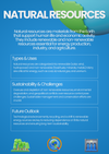 Natural Resources Energy Fact Sheet: Types, Uses, and Future Outlook