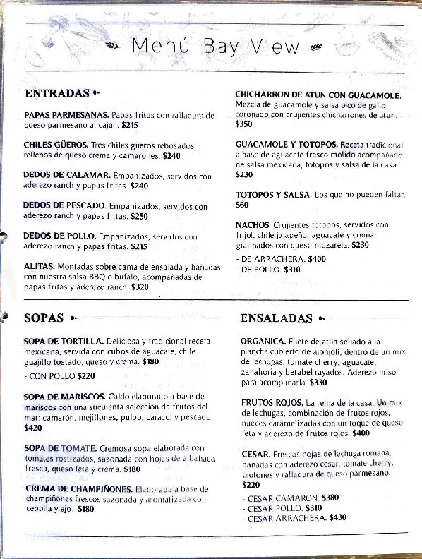 Bayview Restaurant — Van Wormer Resorts