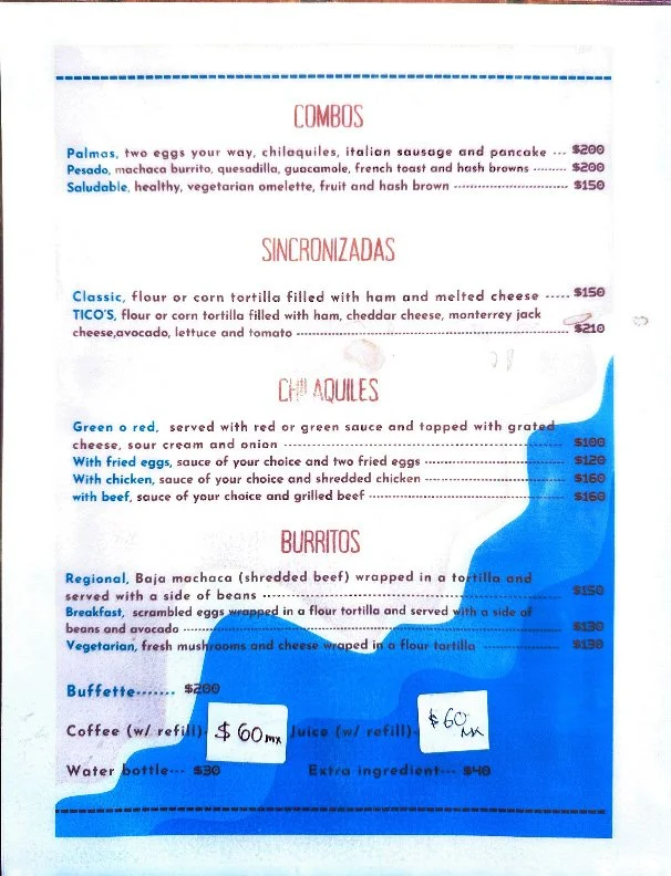 Tico's Restaurant — Van Wormer Resorts