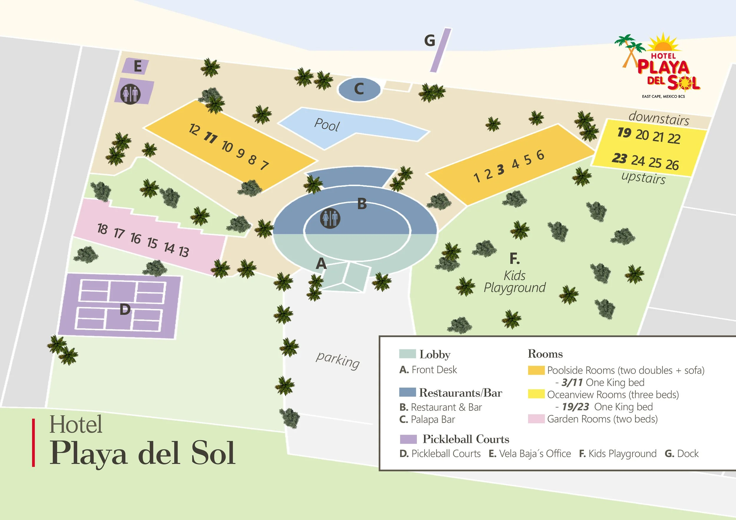 Playa Ocean Rooms — Van Wormer Resorts