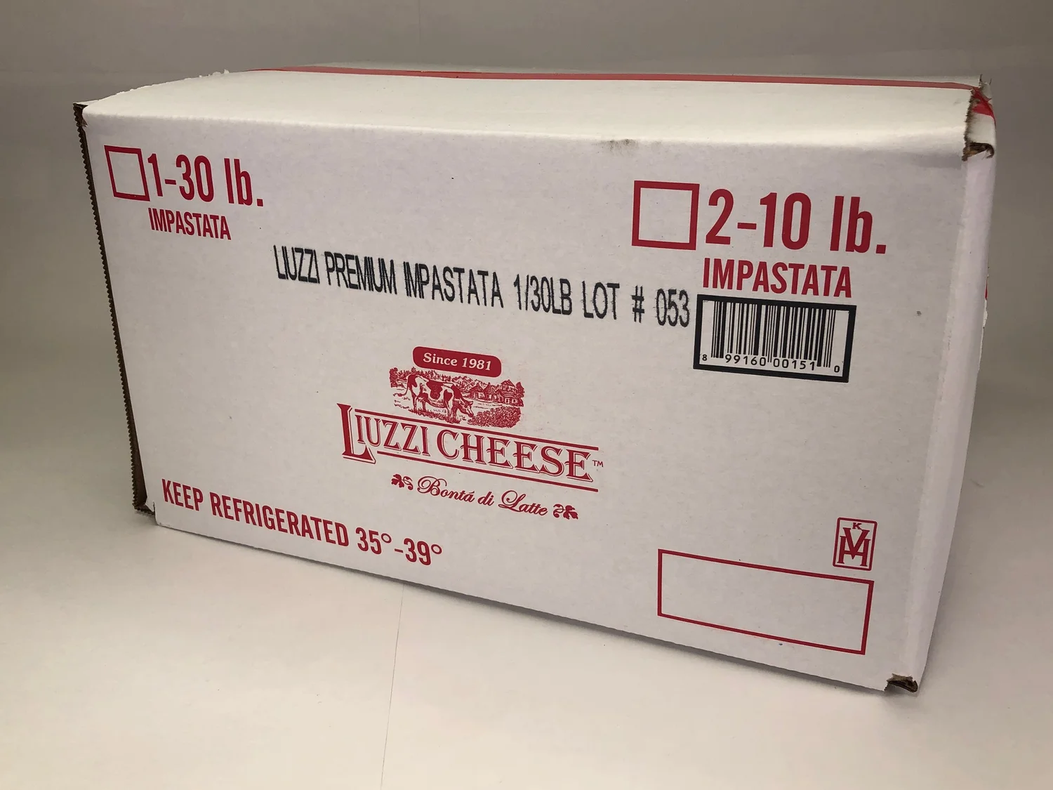Impastata — Liuzzi Cheese