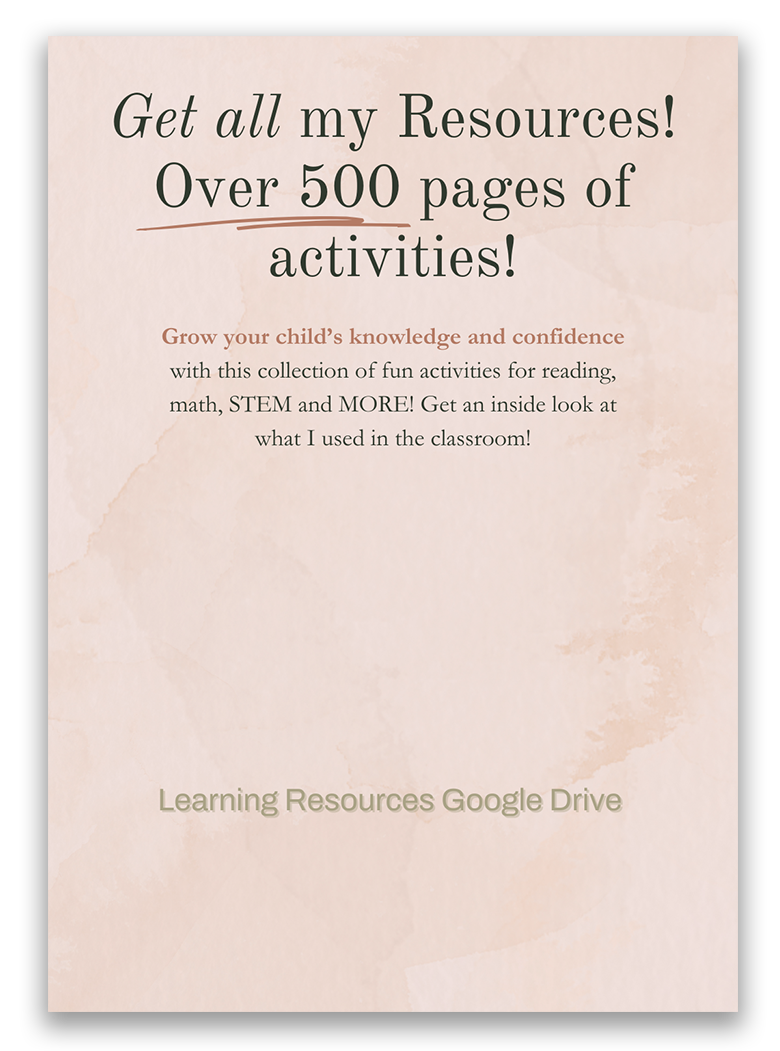 Resources - Miss Jess Literacy