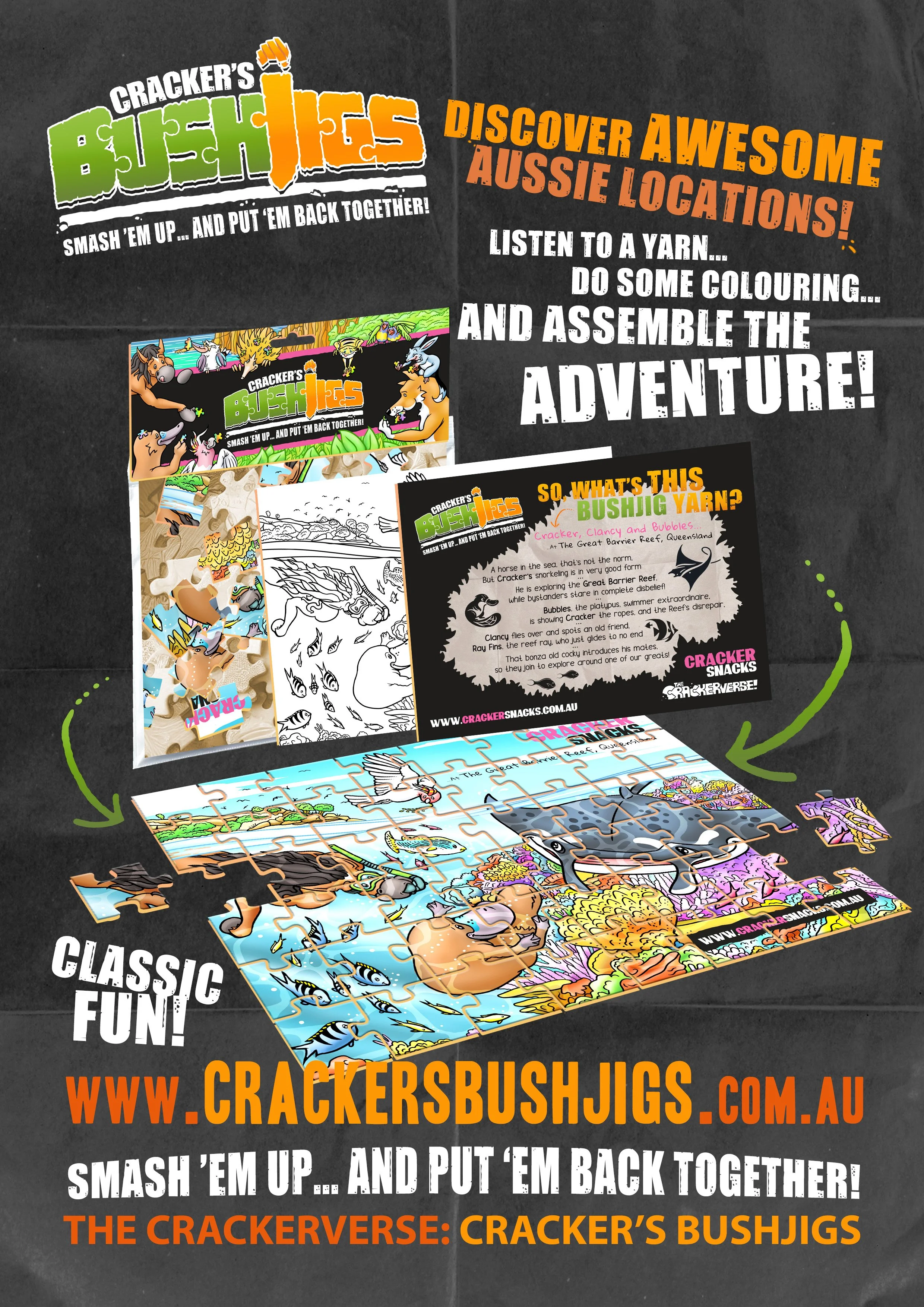 The Goodies - Puzzles — Cracker Snacks