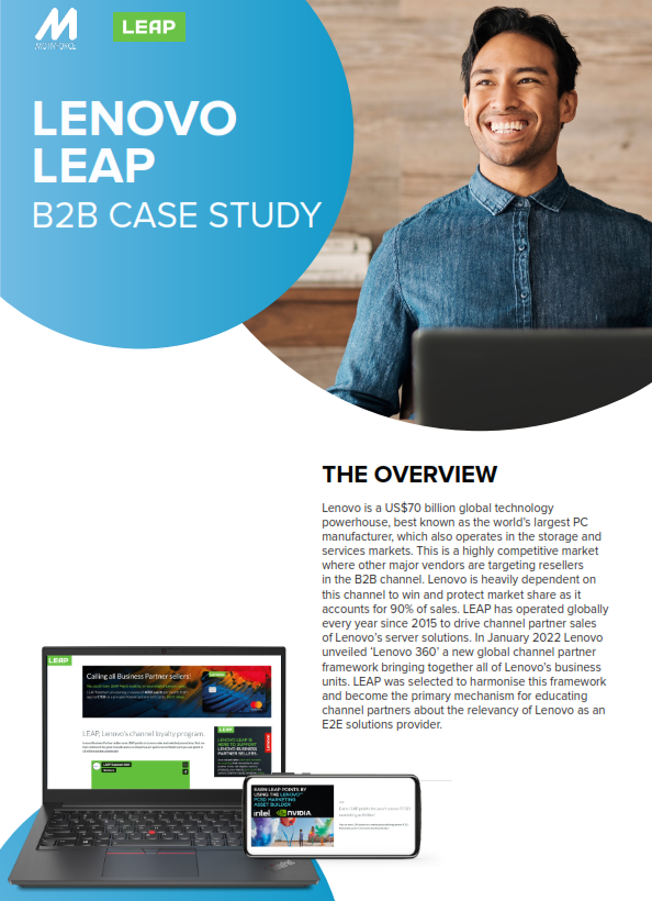 Case Study: Lenovo LEAP | Enhancing Partner Knowledge & Driving Sales ...