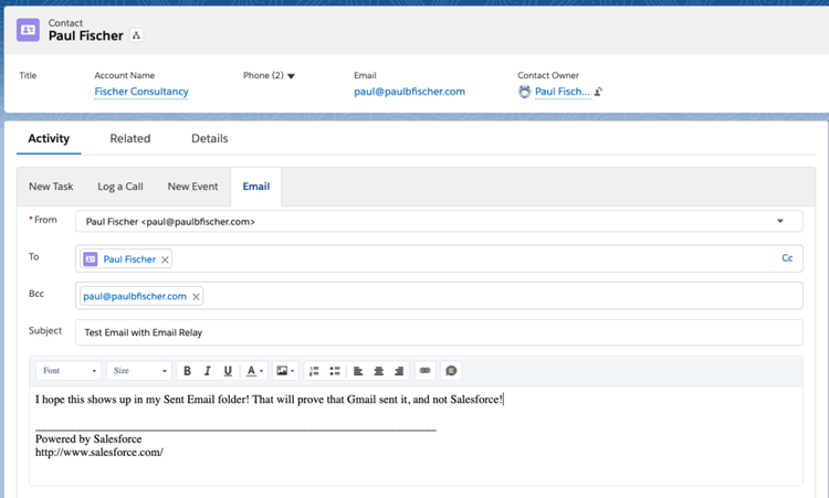 How To Configure Email Relay in Salesforce — Cloud on Purpose ...