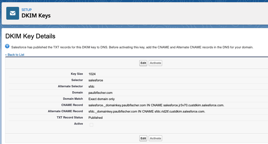 How to Setup Salesforce SPF and DKIM (New CNAME Version) — Cloud on Purpose