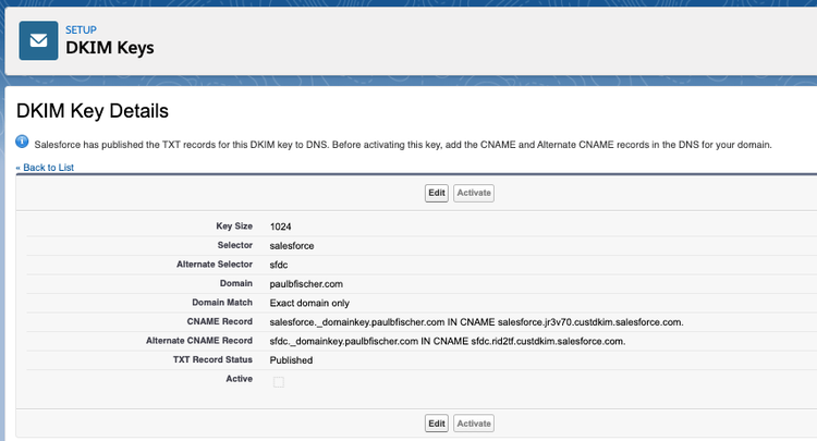 How to Setup Salesforce SPF and DKIM (New CNAME Version) — Cloud on Purpose