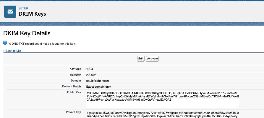 How to Setup Salesforce SPF and DKIM (New CNAME Version) — Cloud on Purpose