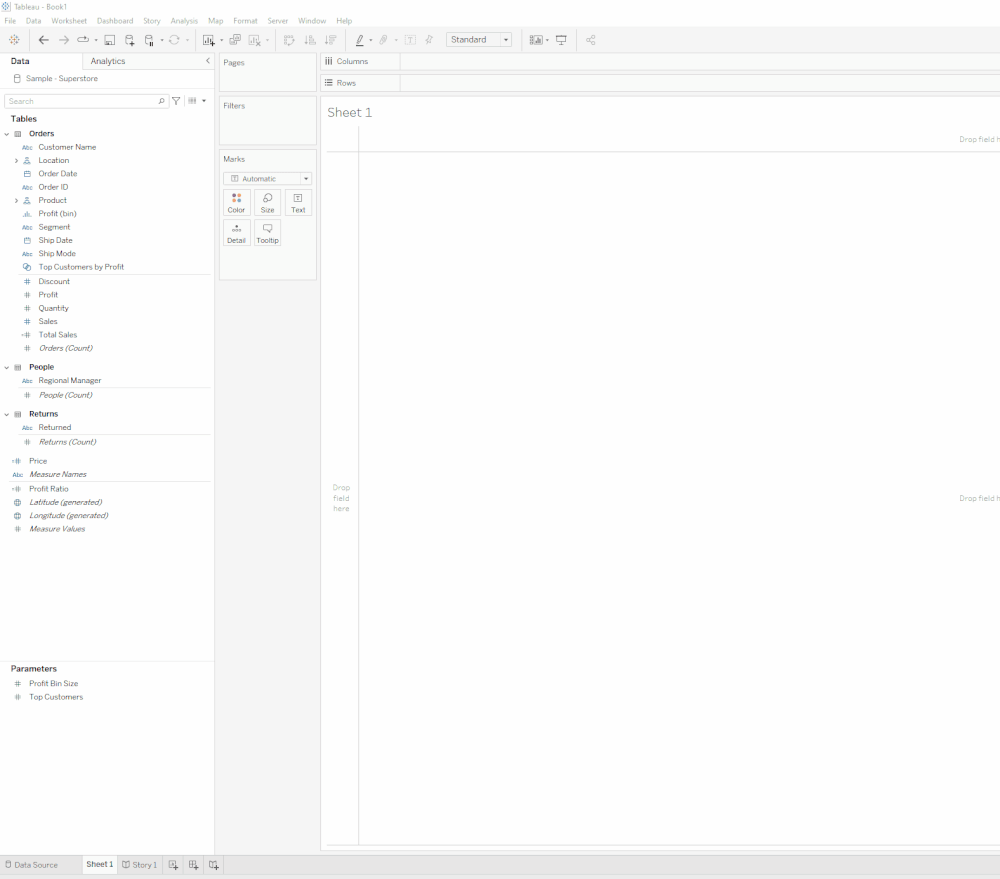 Continuous vs Discrete 连续与离散： ★★★ — Tableau教科书 -做最好的Tableau中文教程