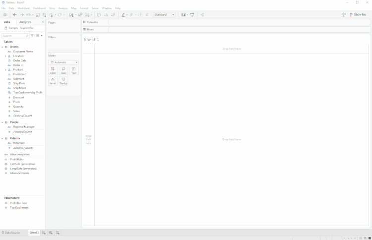 Bar Chart I 柱状图 — Tableau教科书 -做最好的Tableau中文教程