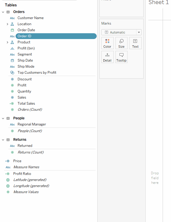 Continuous vs Discrete 连续与离散： ★★★ — Tableau教科书 -做最好的Tableau中文教程