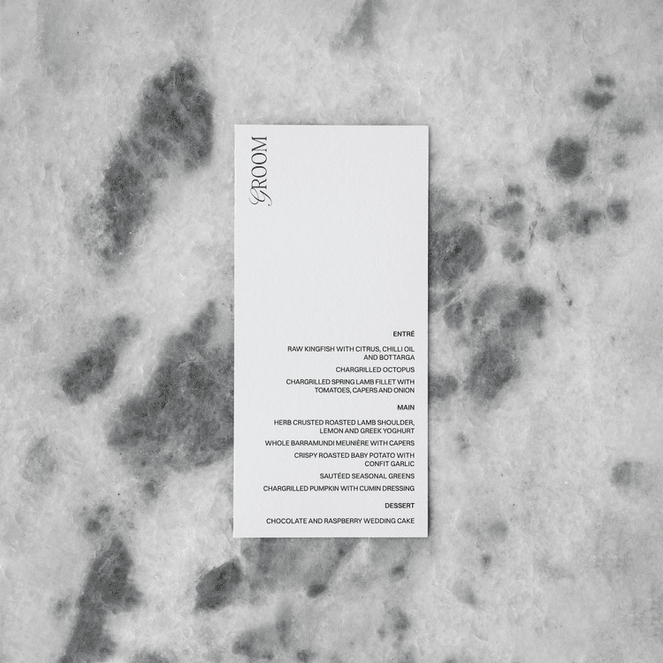 The vogue collection – wedding save the date invitations — Arca Paper