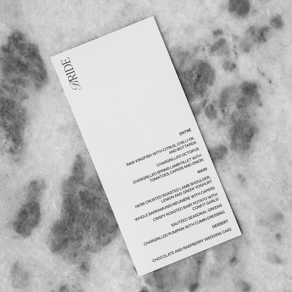 The vogue collection – wedding save the date invitations — Arca Paper