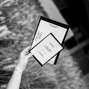 The vogue collection – wedding save the date invitations — Arca Paper