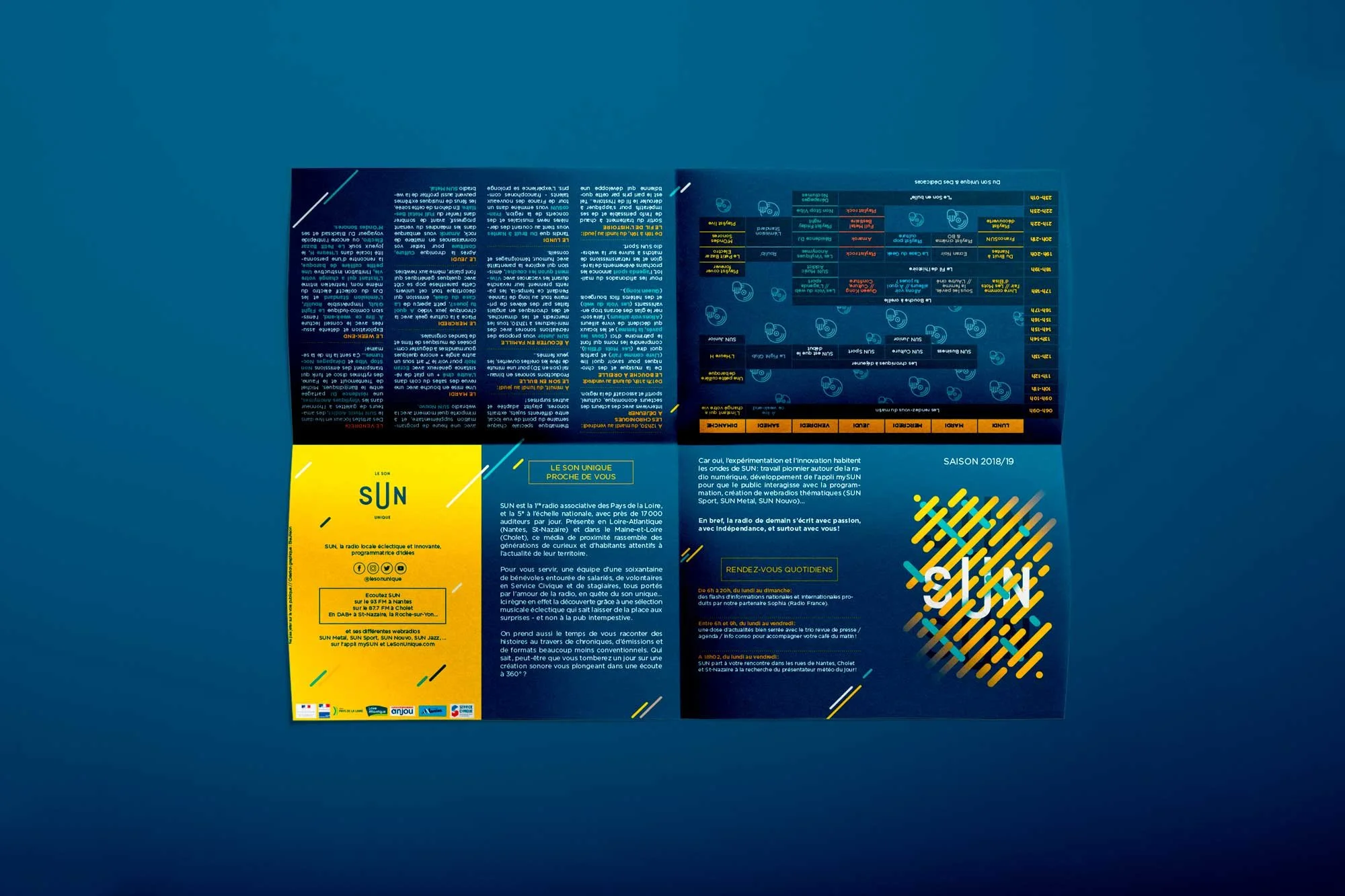 Radio SUN — Studio Yama | Graphiste Nantes