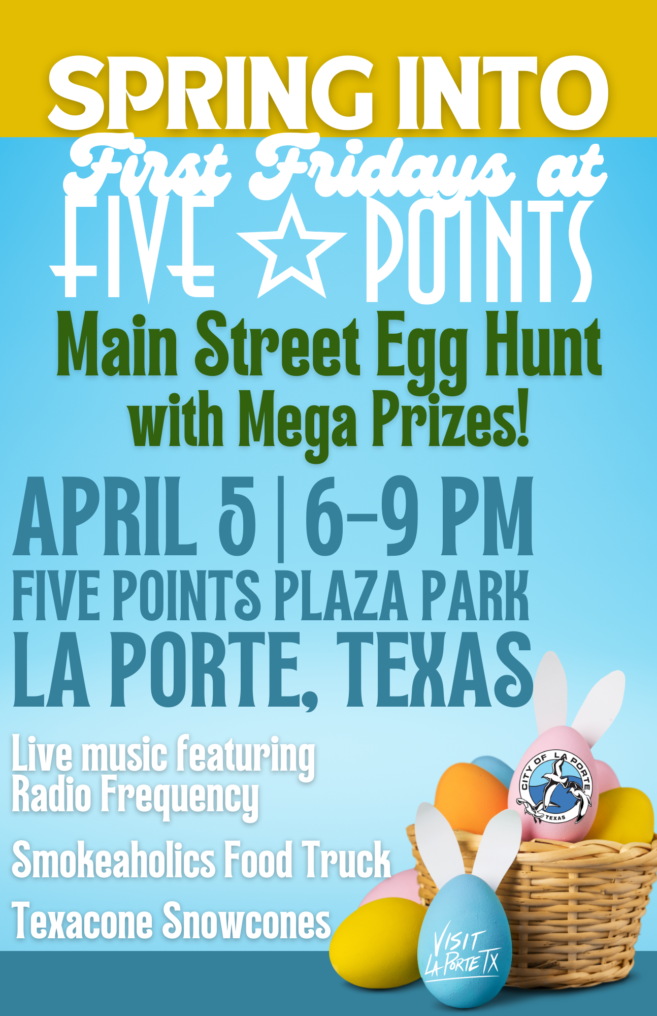 First Fridays at Five Points — Visit La Porte TX
