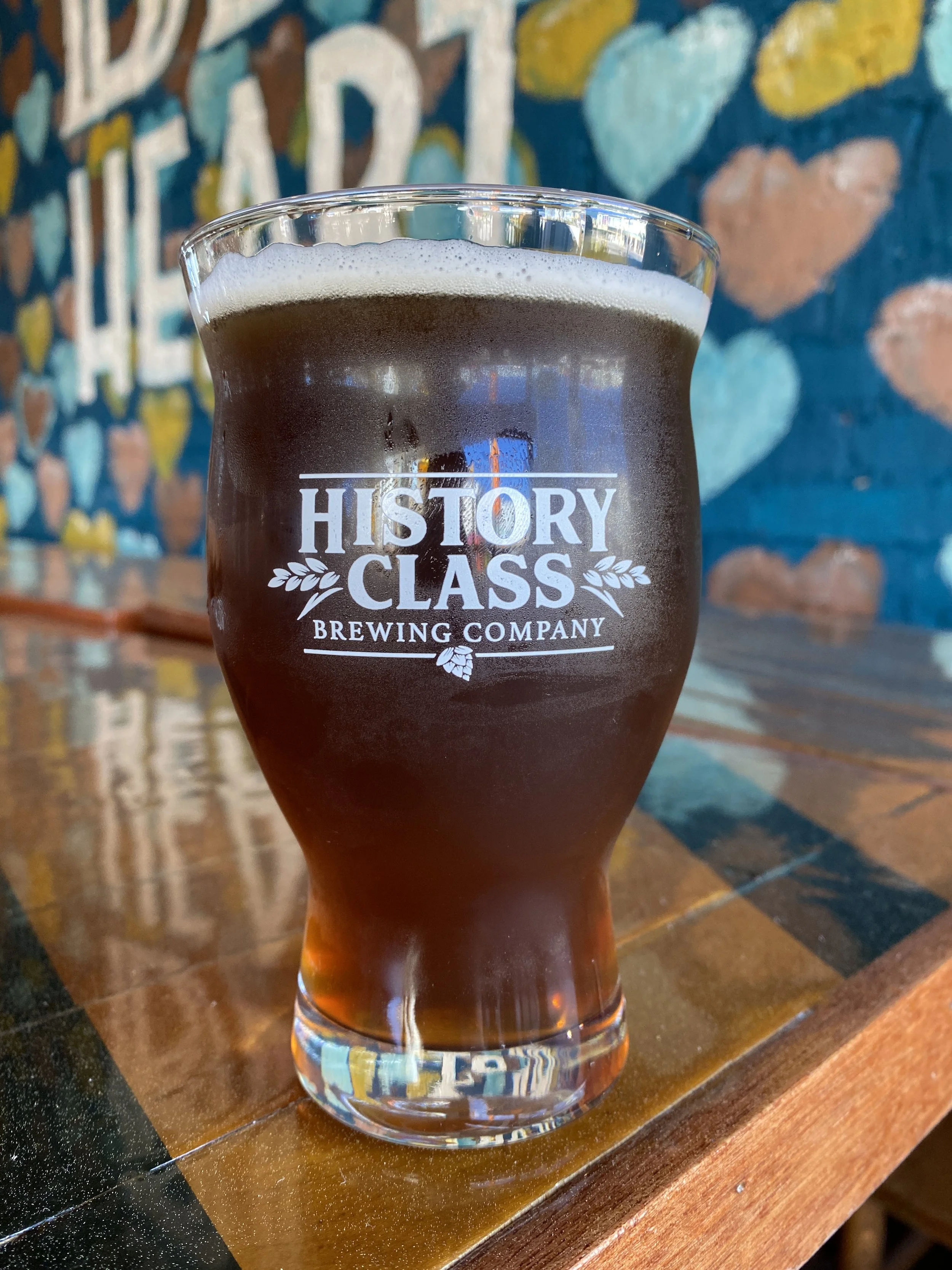Menu — History Class Brewing Co.