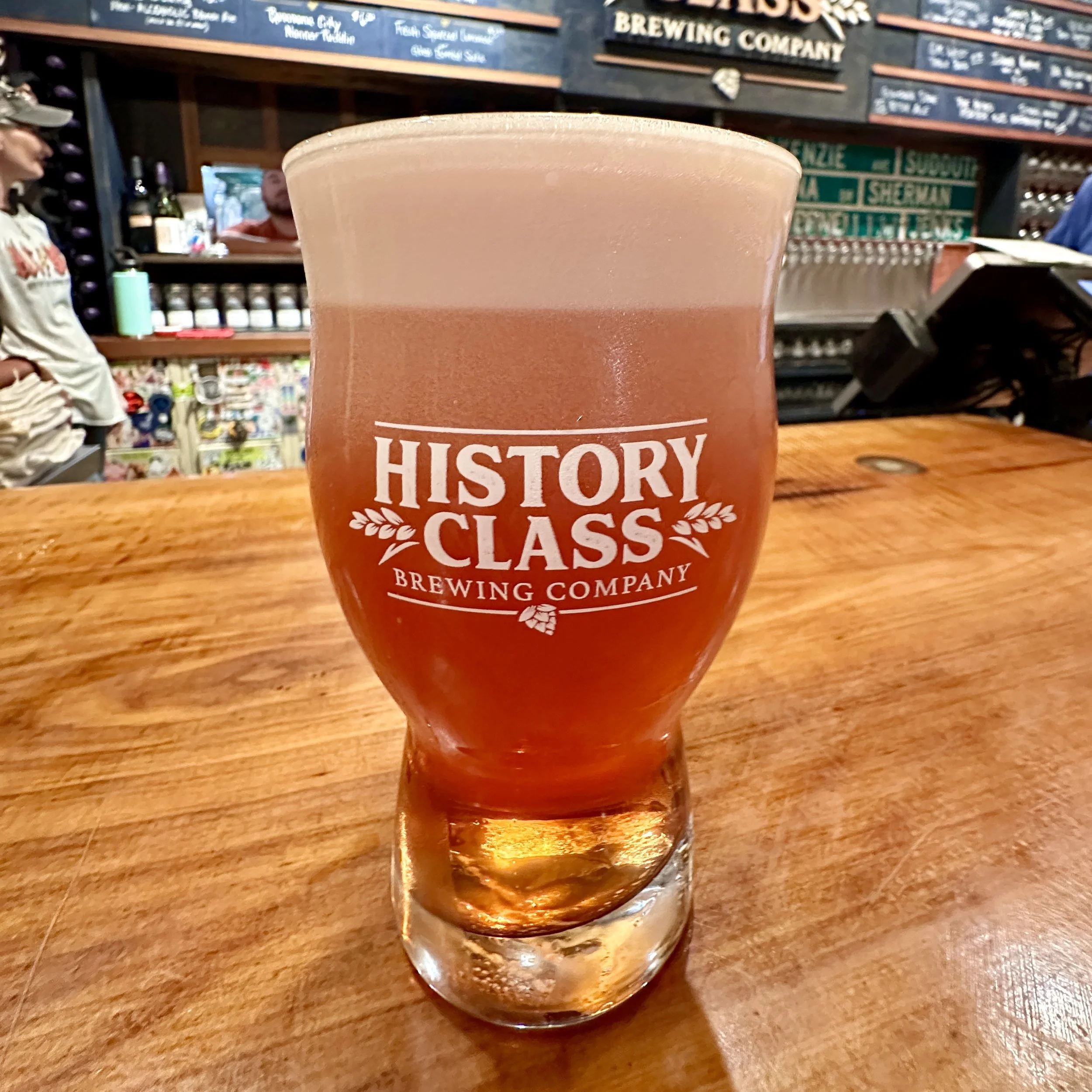 Menu — History Class Brewing Co.