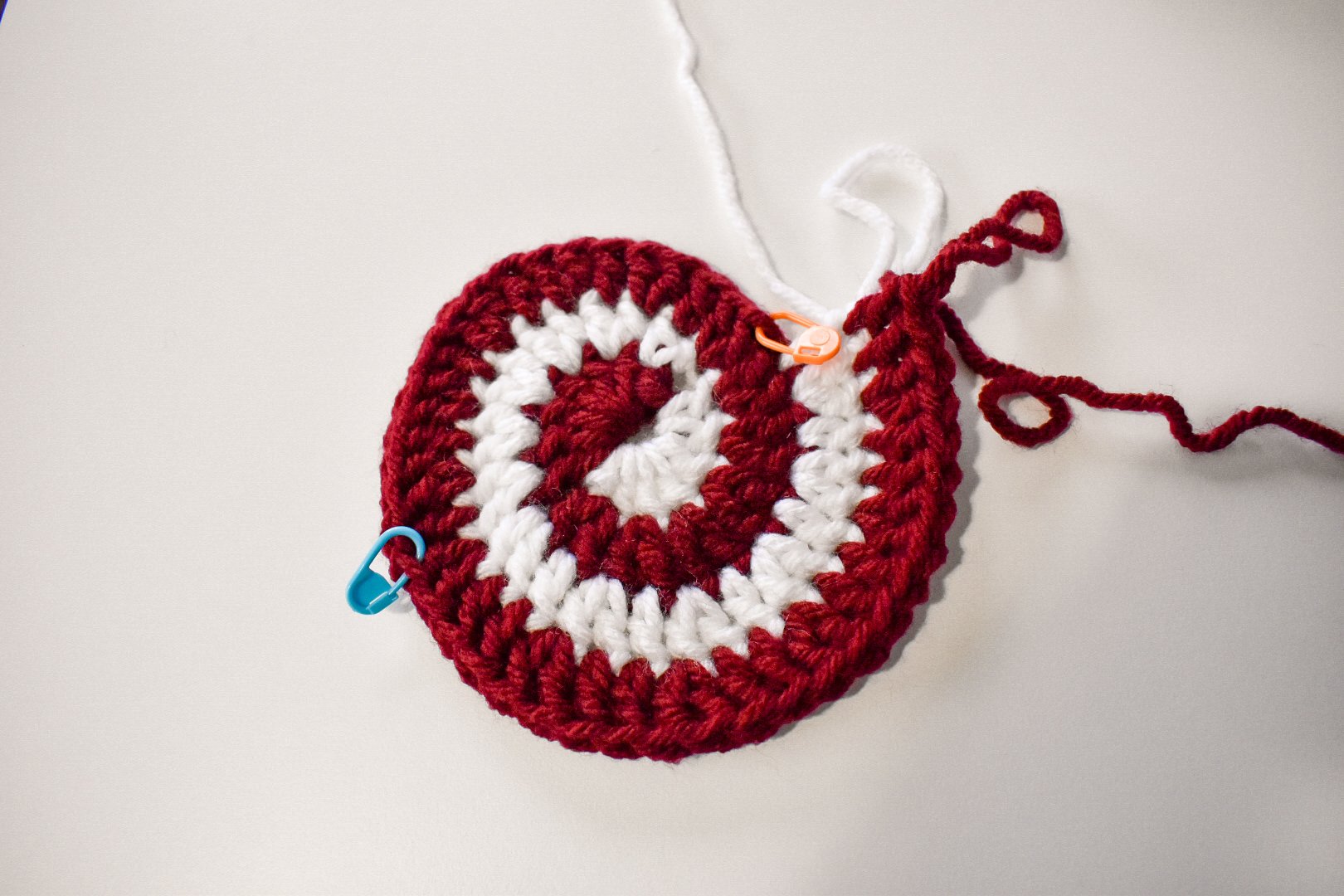 Peppermint Placemat Crochet Pattern — Snugglebug Crochet