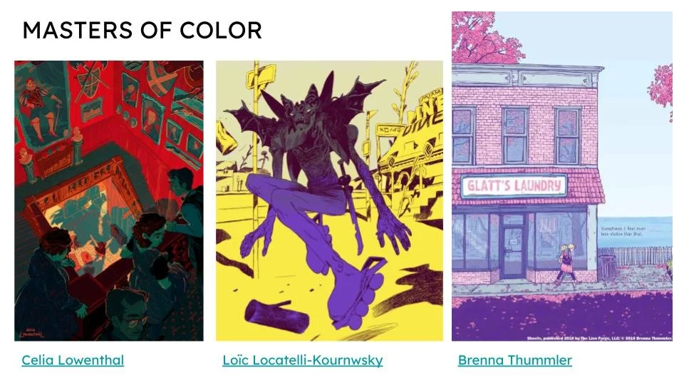Intro to Color for Comics — Lauren A. Nalepa // Author & Illustrator