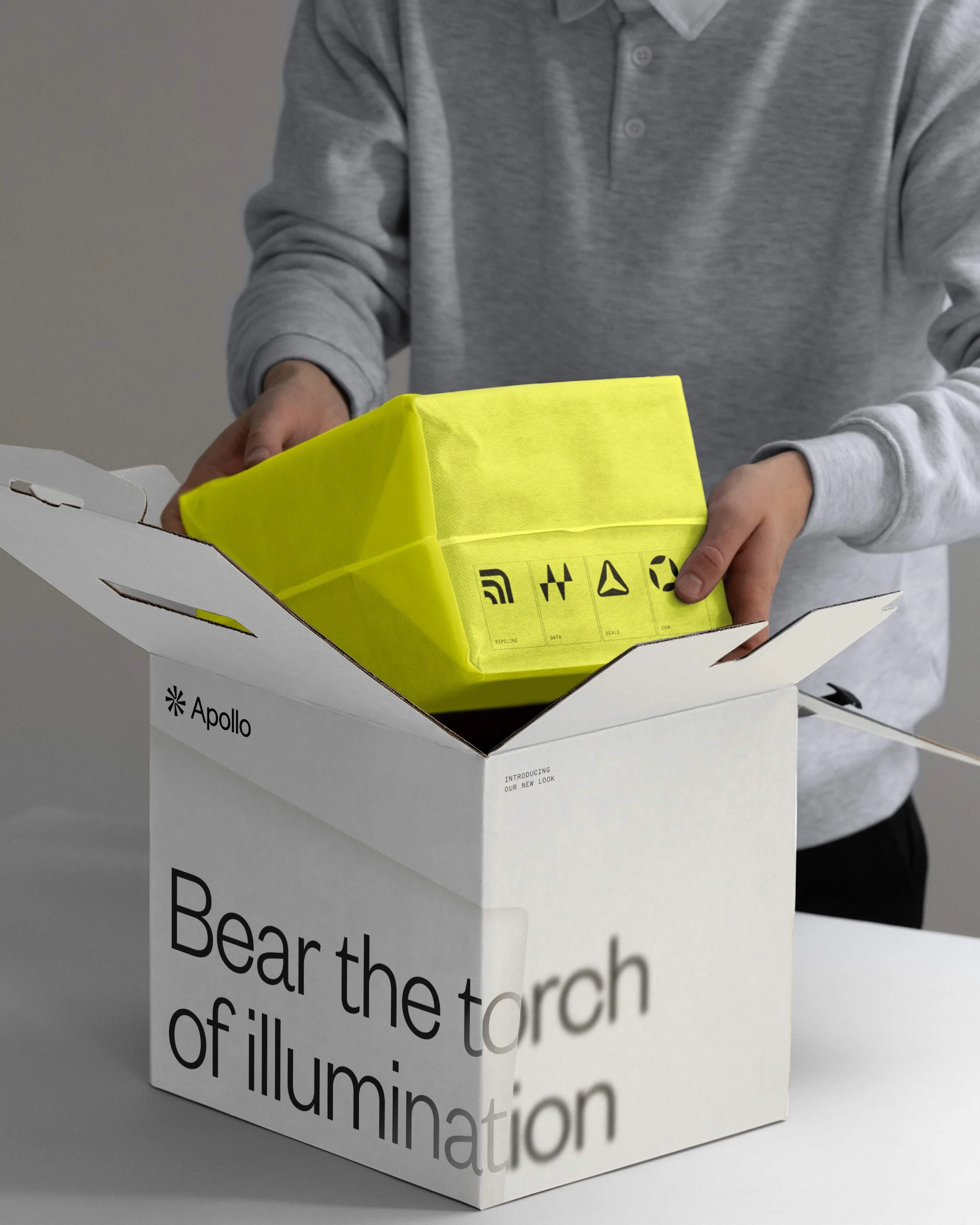 Apollo – Brand Strategy & Visual Identity for AI Sales — ENSEMBLE