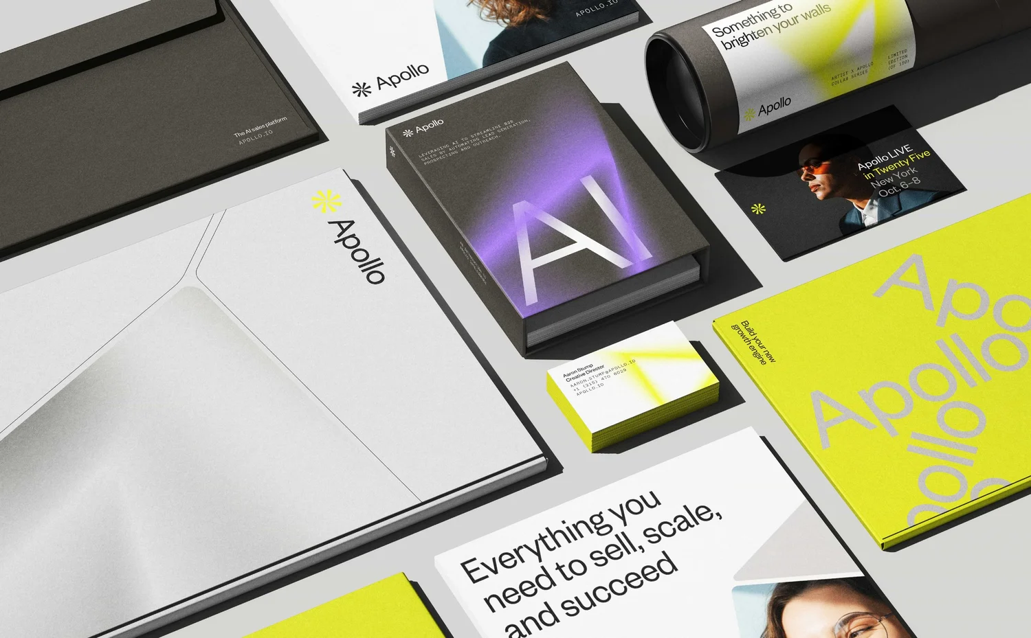 Apollo – Brand Strategy & Visual Identity for AI Sales — ENSEMBLE