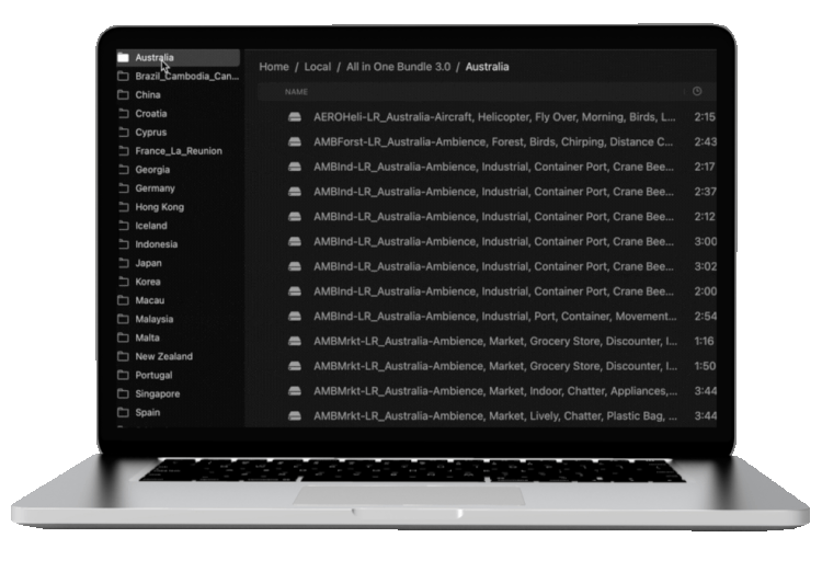 All In One Bundle Sound Library — Free to Use Sounds