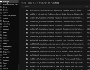 All In One Bundle Sound Library — Free to Use Sounds