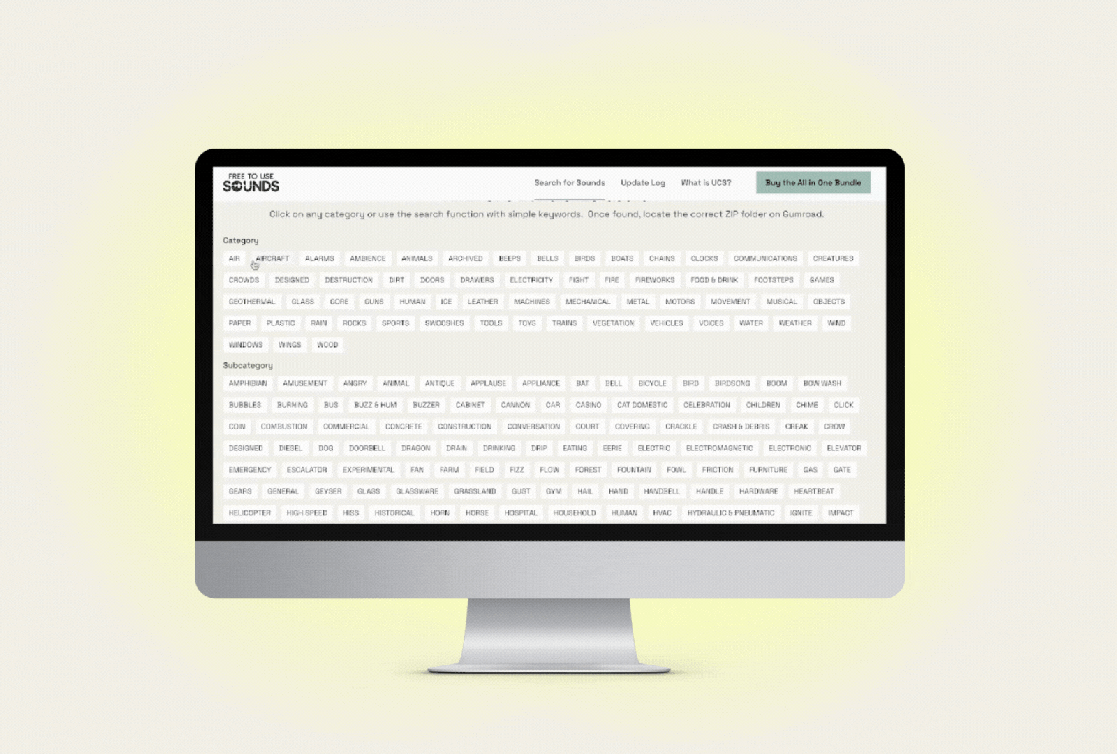 All In One Bundle Sound Library — Free to Use Sounds