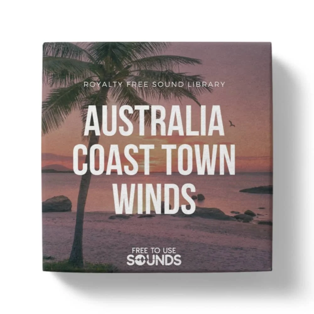 Coastal Town Wind Sound Library — Free to Use Sounds
