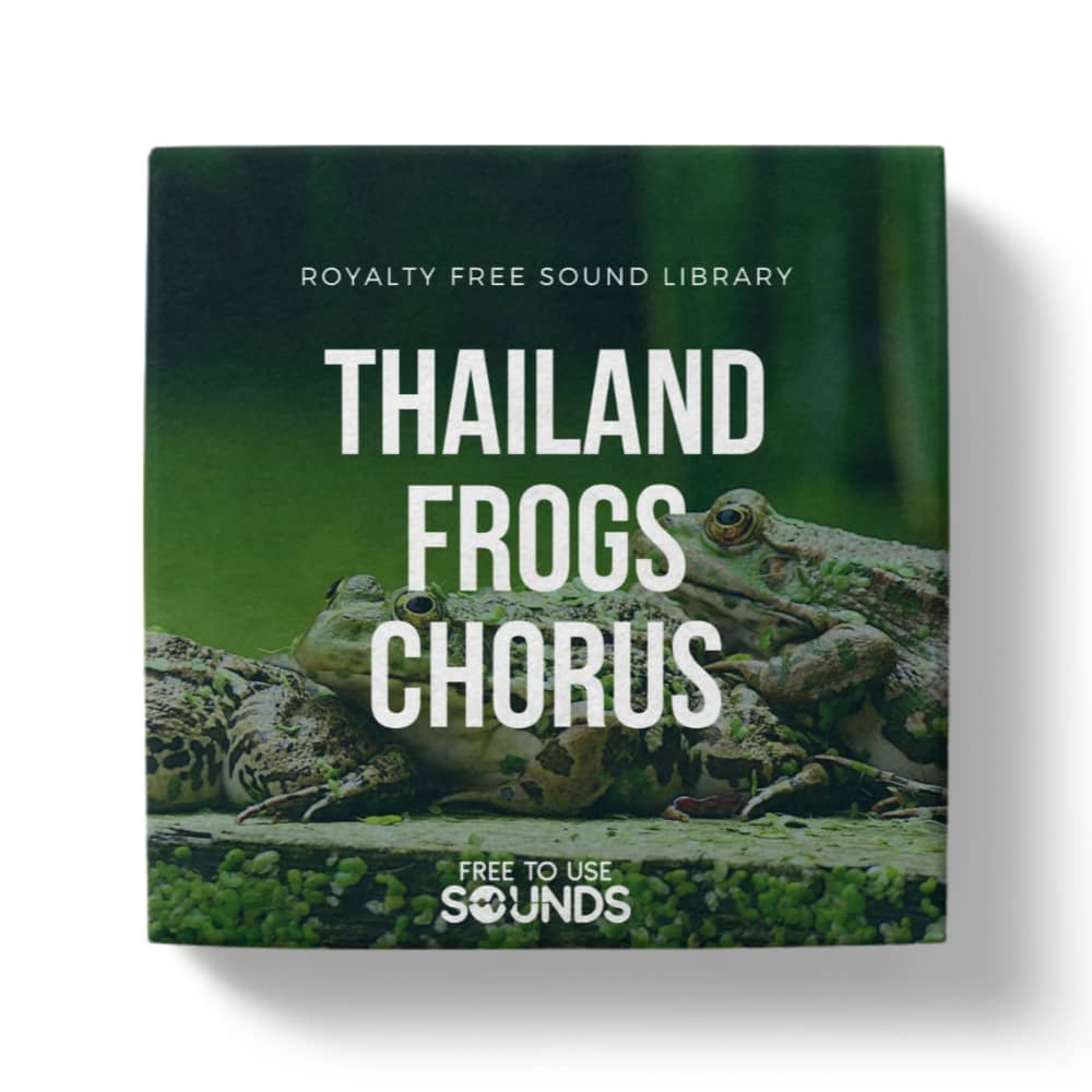 Croaking Frog Chorus Sound Library — Free to Use Sounds