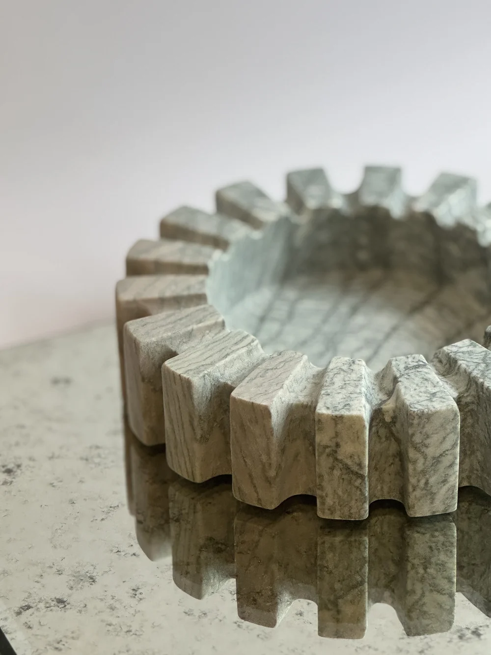 The Isaac Tray - Round Marble Tray — The Object Collective - Boutique ...