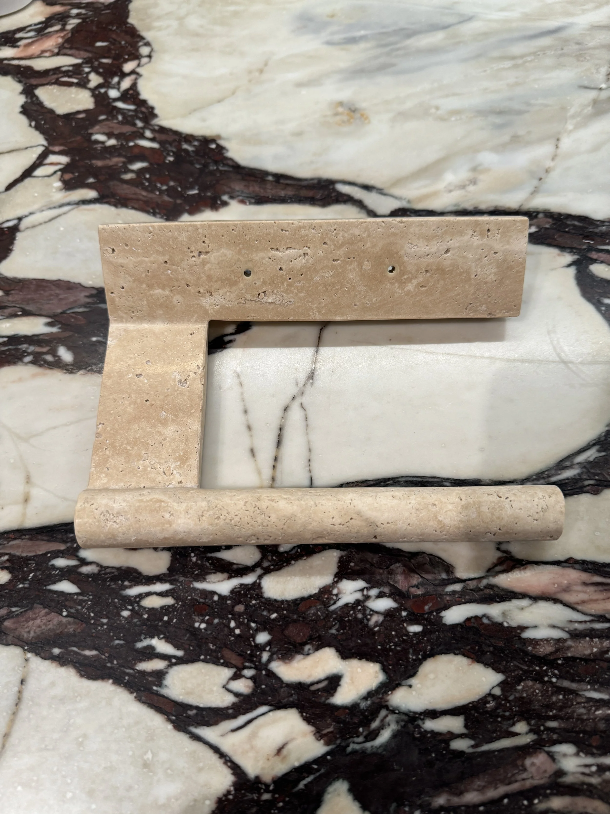 The Isaac Tray - Round Marble Tray — The Object Collective - Boutique ...