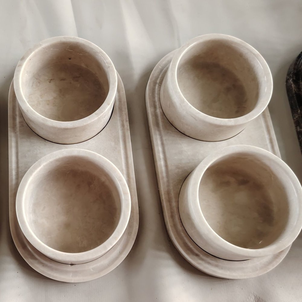 The Isaac Tray - Round Marble Tray — The Object Collective - Boutique ...