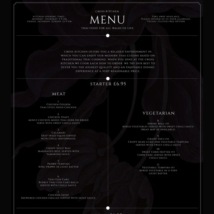 Menu — The Cross Inn