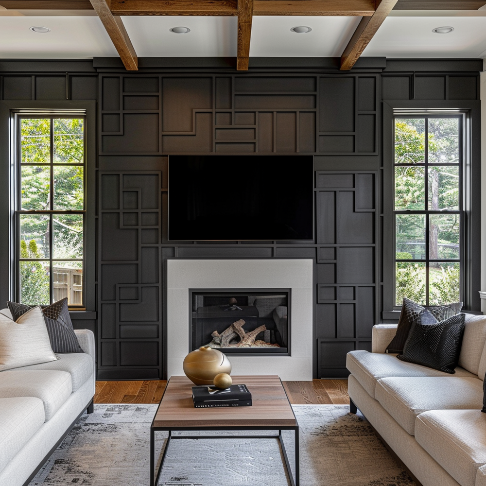 Tetris Pattern for Board and Batten Accent Walls — Accent Walls ...