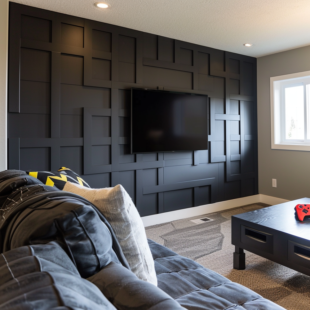 Tetris Pattern for Board and Batten Accent Walls — Accent Walls ...