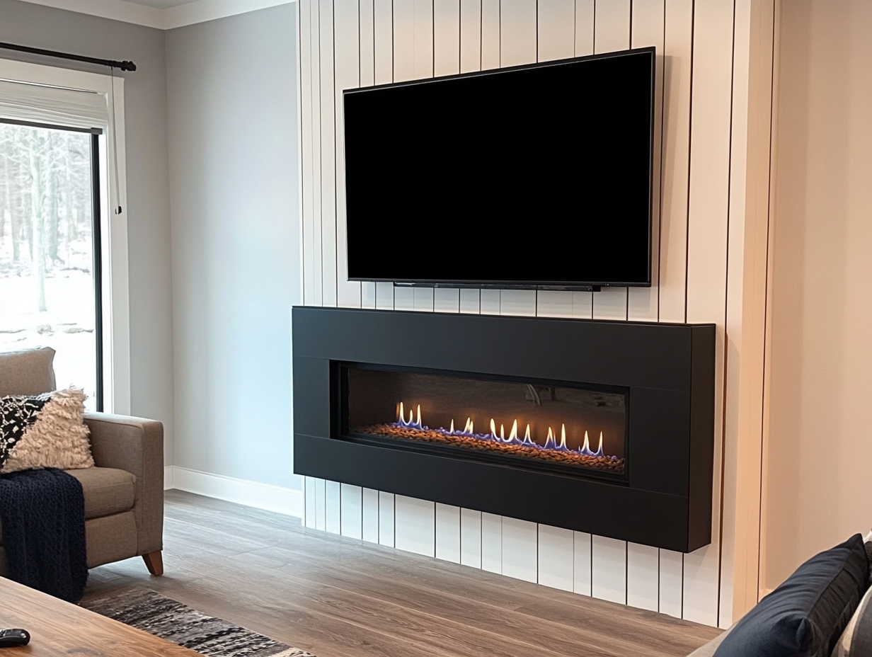 Modern TV Fireplace Solutions: Design, Installation, and Cost — Accent ...