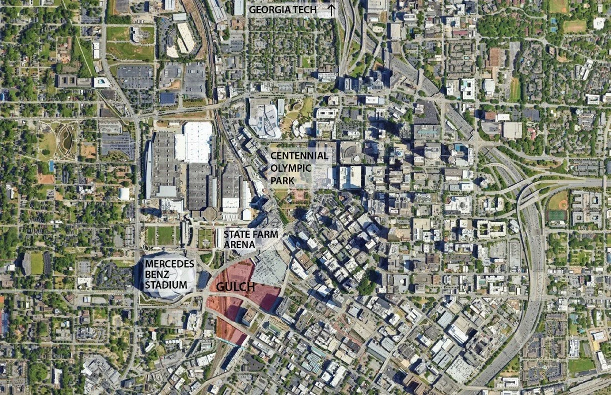 The Gulch, the railroads and the start of Atlanta — ThreadATL