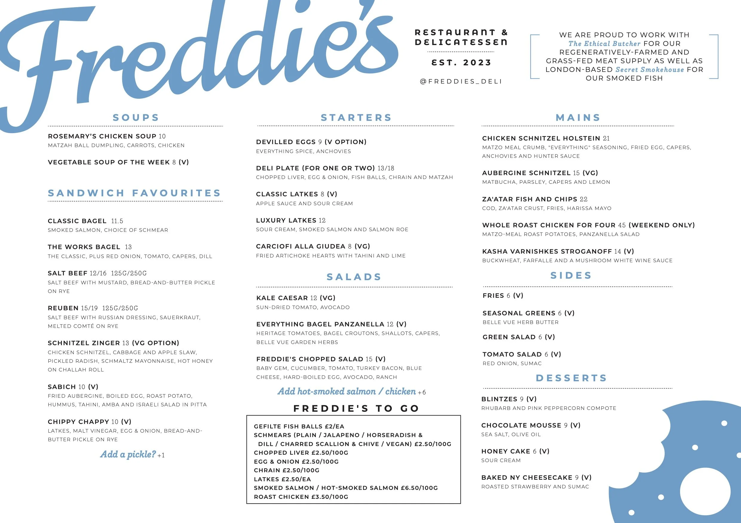 Eat — FREDDIE'S