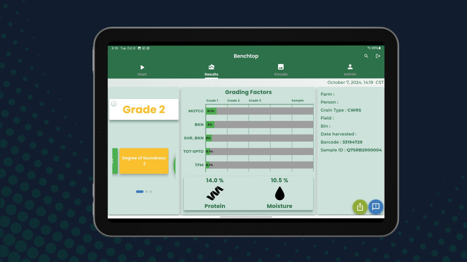 Streamline Your Grain Grading in Three Simple Steps with Our benchtop ...