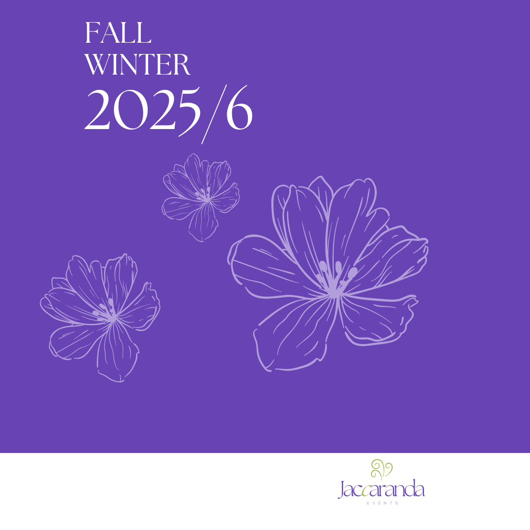 Fall/Winter Menus — Jaccaranda Events